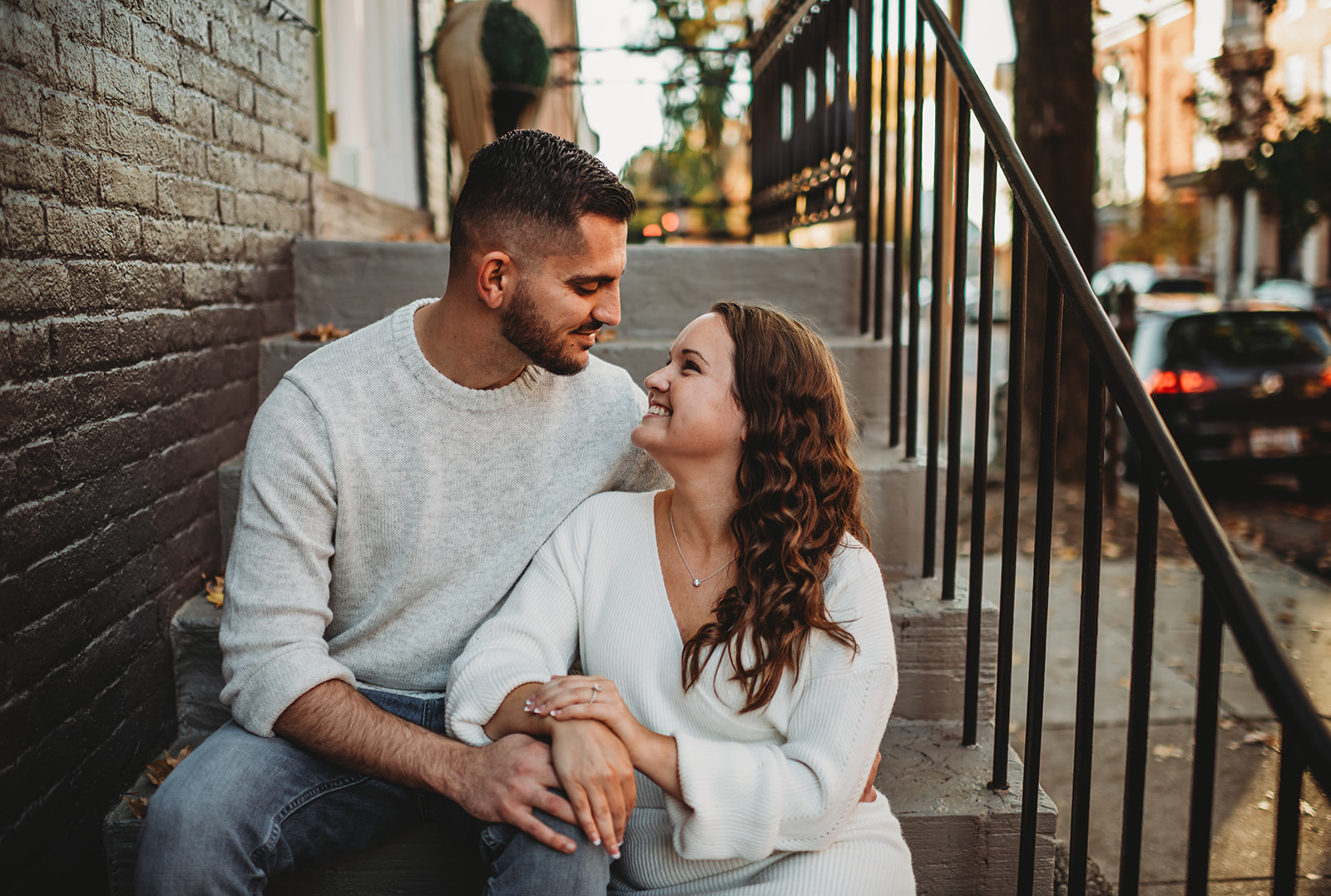 Downtown Frederick Engagement Session - brittanydunbarphotography.com