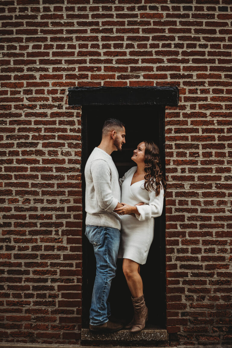 Downtown Frederick Engagement Session - brittanydunbarphotography.com