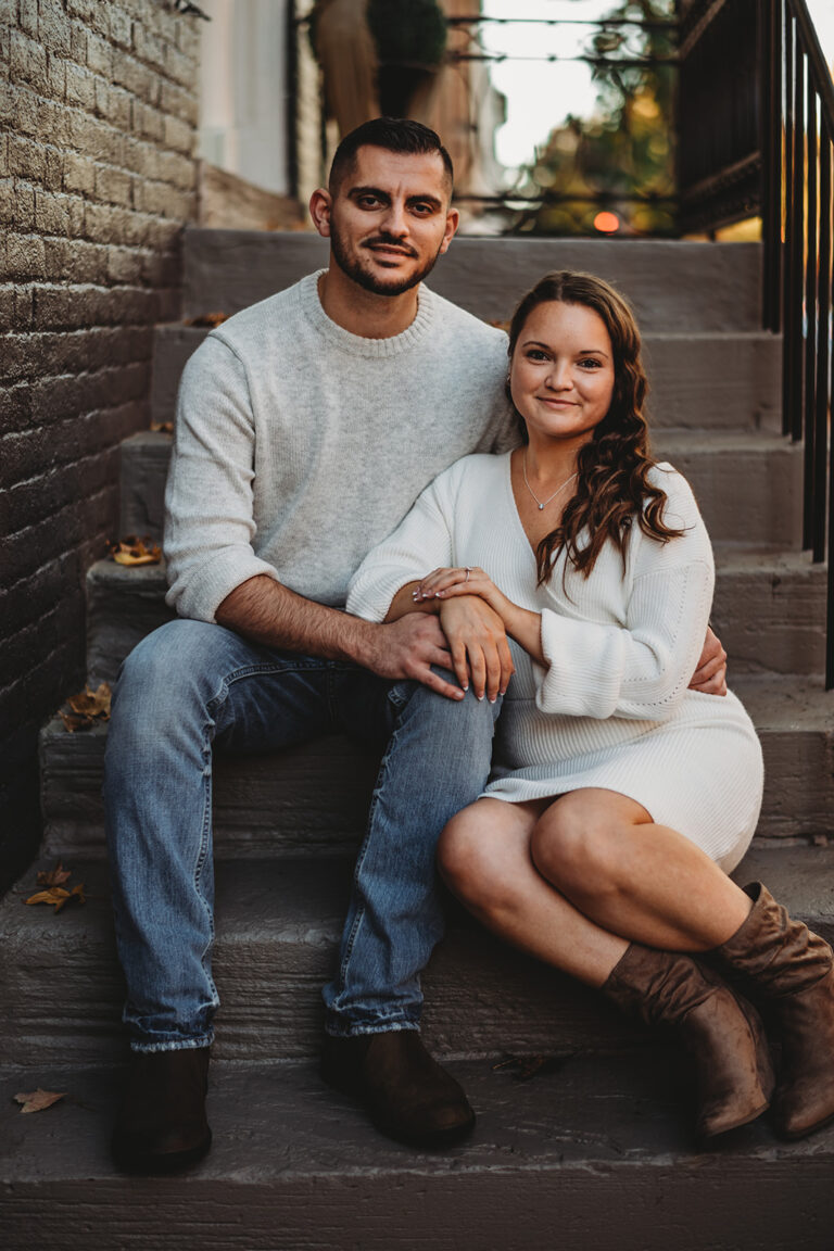 Downtown Frederick Engagement Session - brittanydunbarphotography.com